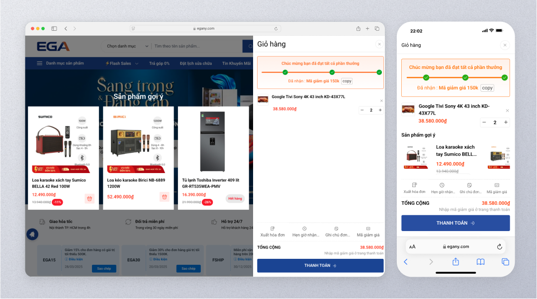 Công nghệ - EGA Điện Máy | Themes Store Haravan